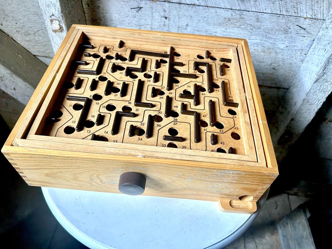 Brio Original Labyrinth Game Tilting Maze Game Made in Sweden by Brio ...