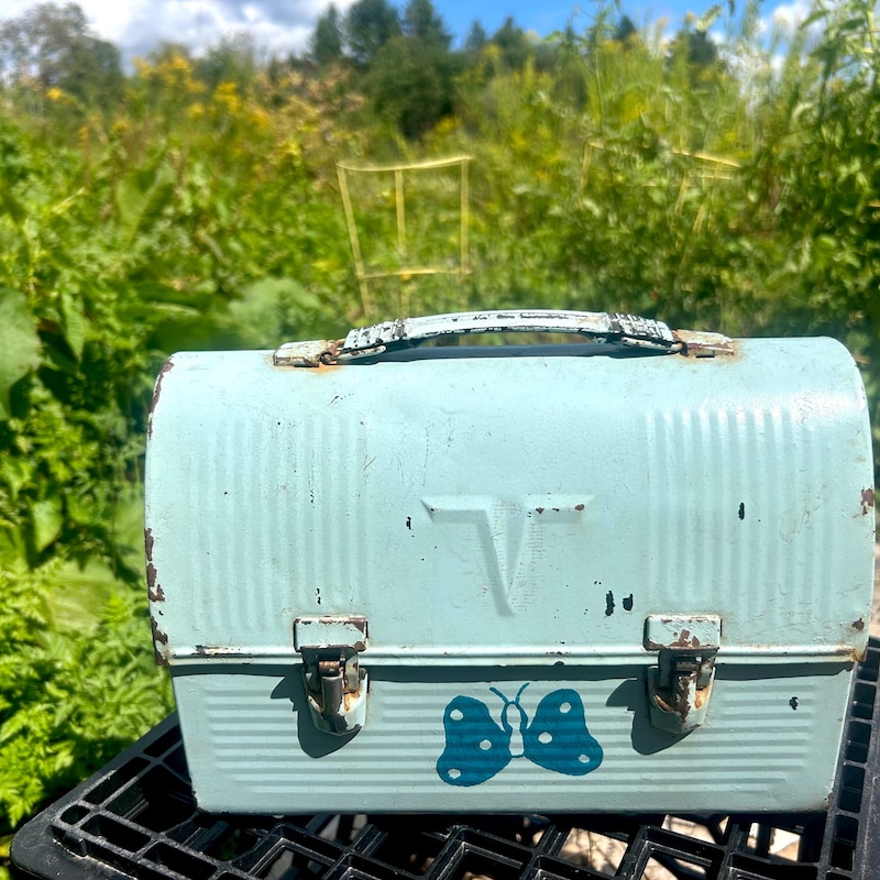 1950s Lunch Box - Etsy
