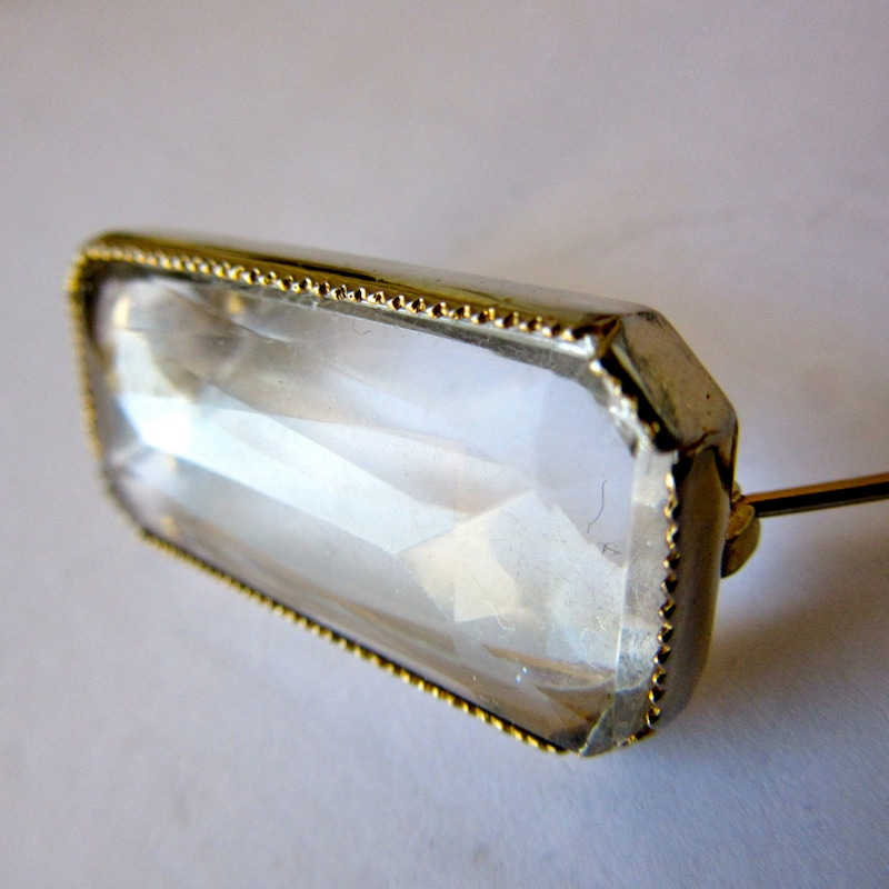 Rectangle Crystal - Etsy