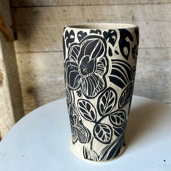 Sgraffito Carved - Etsy