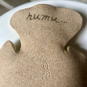 Huma Huma Stoneware Art Fish Platter Carved Fish Glazed Design Hand ...