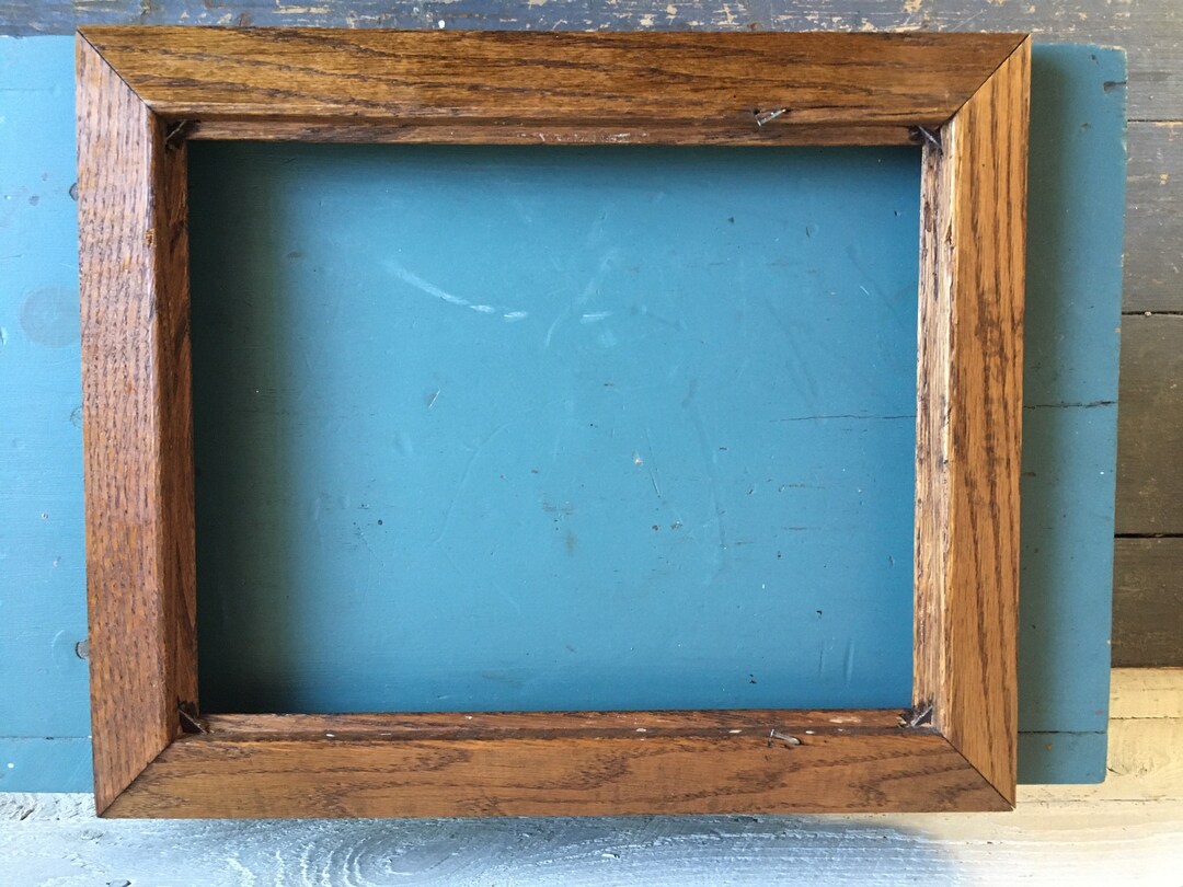 Wood Frame - Rustic - Primitive - Ribbed Picture Frame - Farmhouse ...