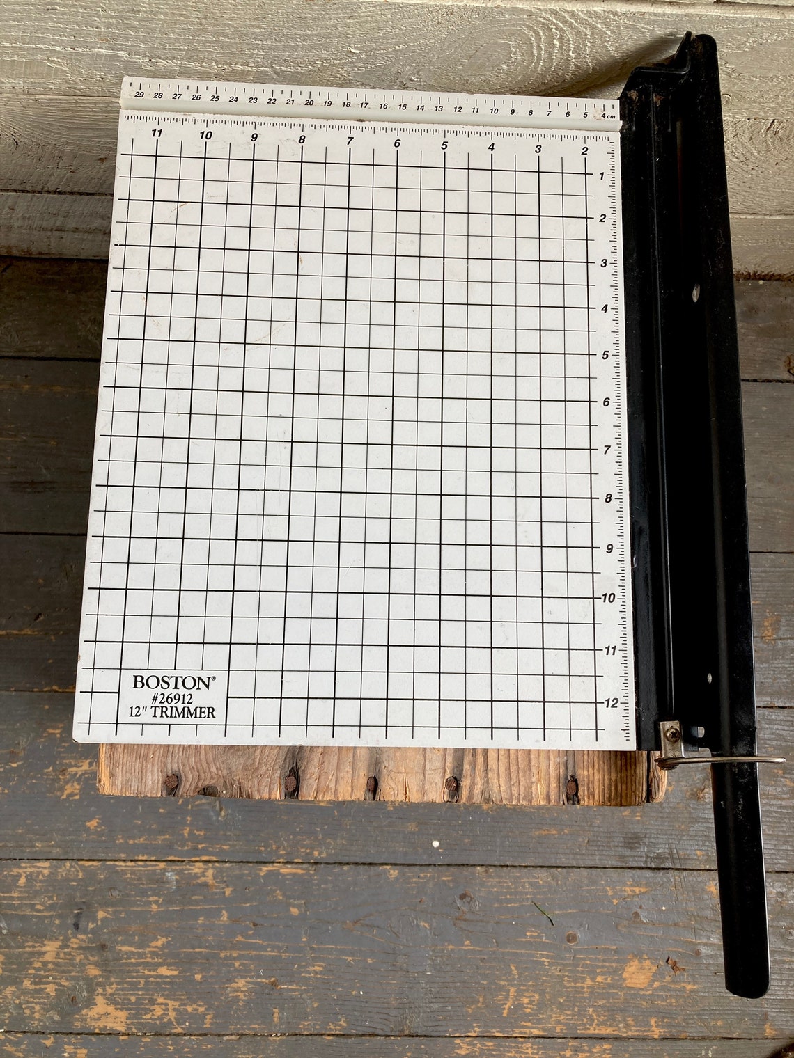 Boston Paper Trimmer Guillotine Paper Cutter 12 Paper Cutter - Etsy