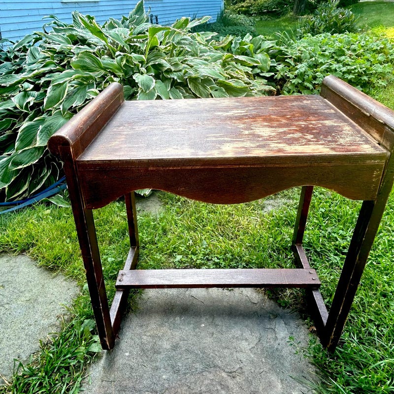 Rustic Side Table - Etsy