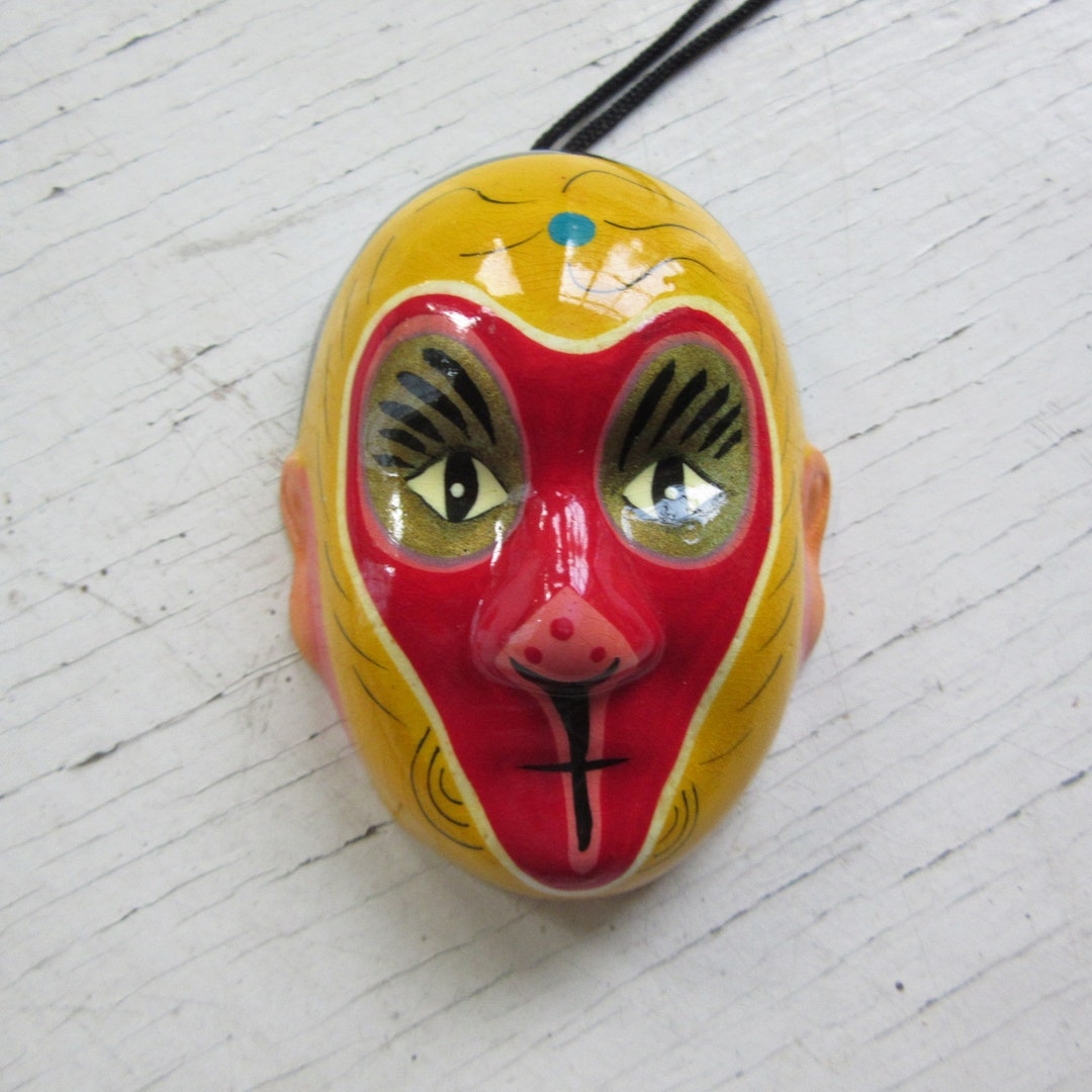 Chinese Mask - Chinese Face Painting Art - Sun Wu Kong - Painted Maskj ...