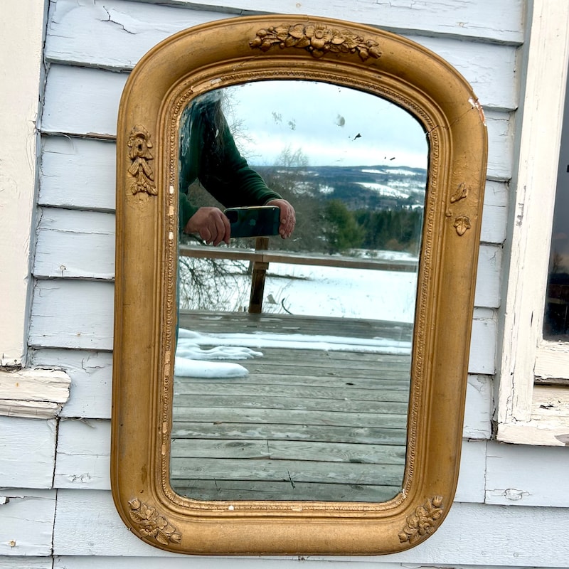 Antique Gold Mirrors - Etsy