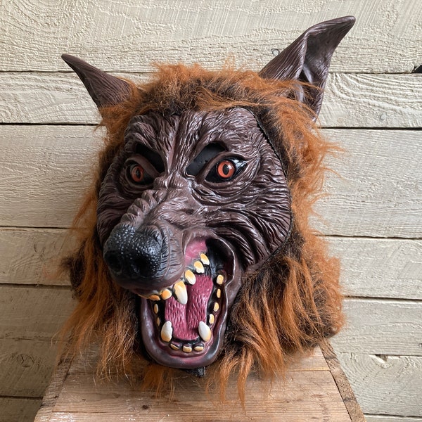 Wolf Mask - Etsy