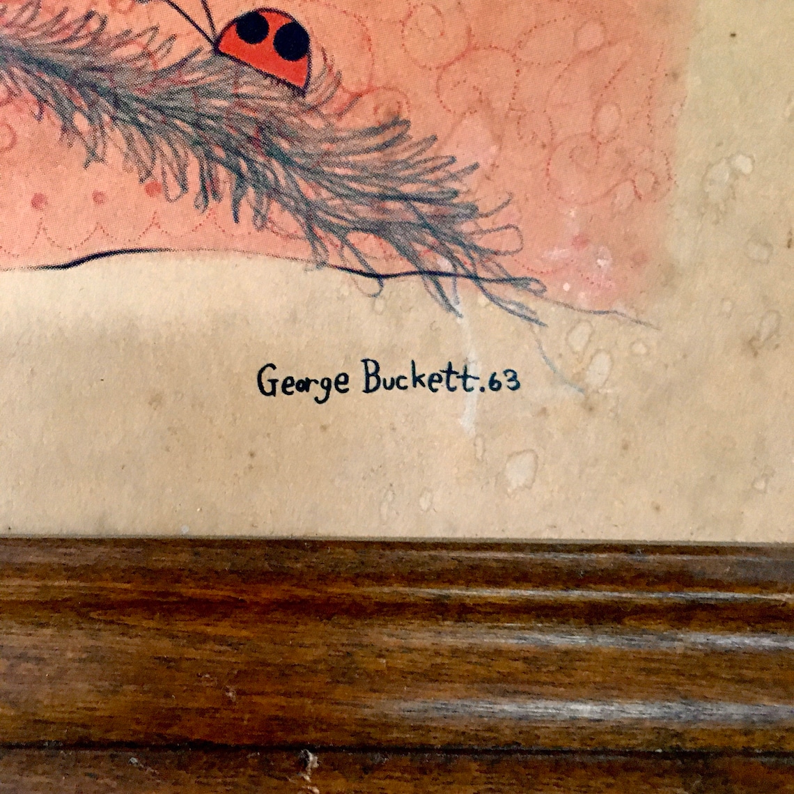 60s Cat and Mouse Print George Buckett art - Etsy