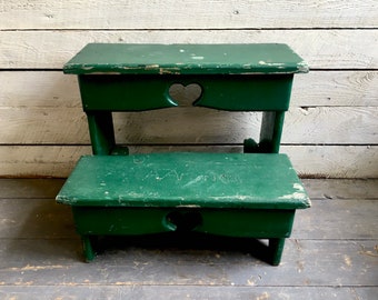 Green Step Stool - Etsy