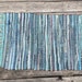 Handmade Rag Rug Farmhouse Woven Rustic Blue Cottage - Etsy