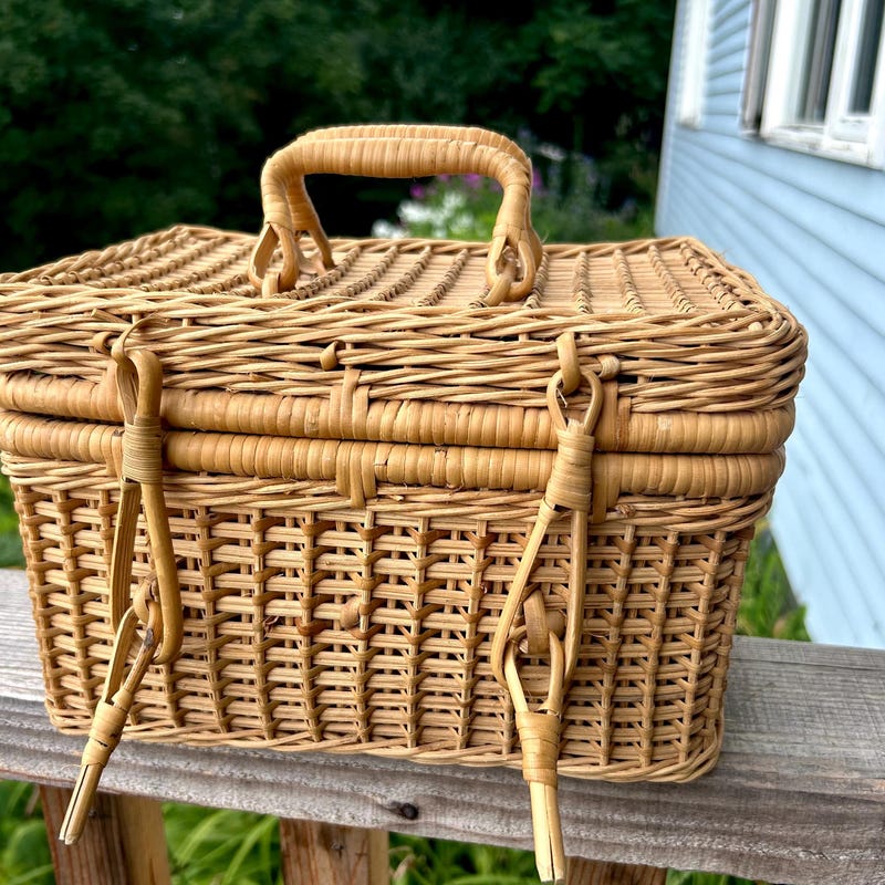 Wicker Bag - Etsy