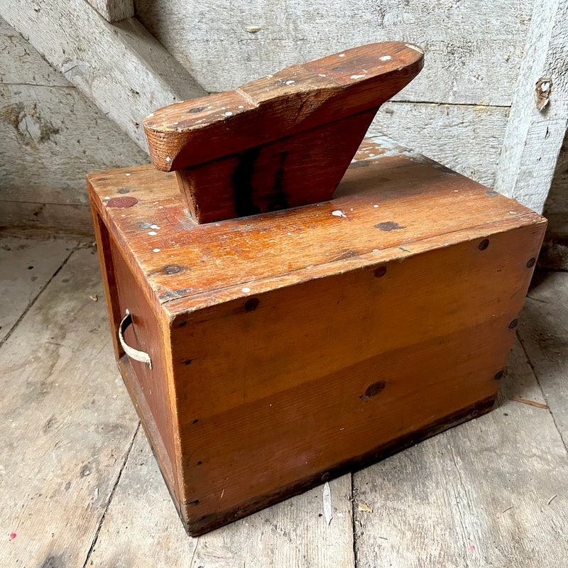 Shoe Shine Box - Etsy