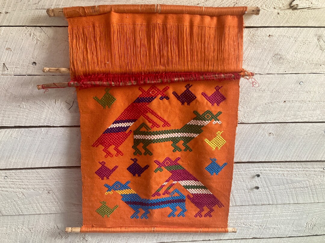 Handwoven Fiber Art - Wall Art - Ethnic Art - Primitive Art - Folk Art ...
