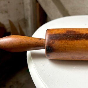 Antique Rolling Pin Long Wood Rolling Pin Farmhouse Kitchen Baking - Etsy