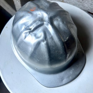 Hard Hat Silver Construction Wear Costume Adjustable Size Halloween ...