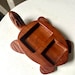 Wood Turtle Trinket Box Hardwood Hand Carved Lid - Etsy