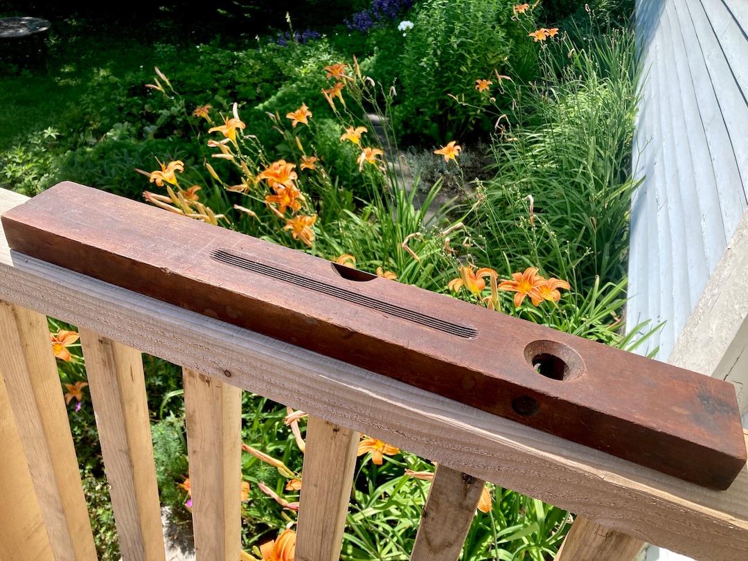 Antique Wood Working Level Display Piece Farmhouse Primitive Rustic - Etsy