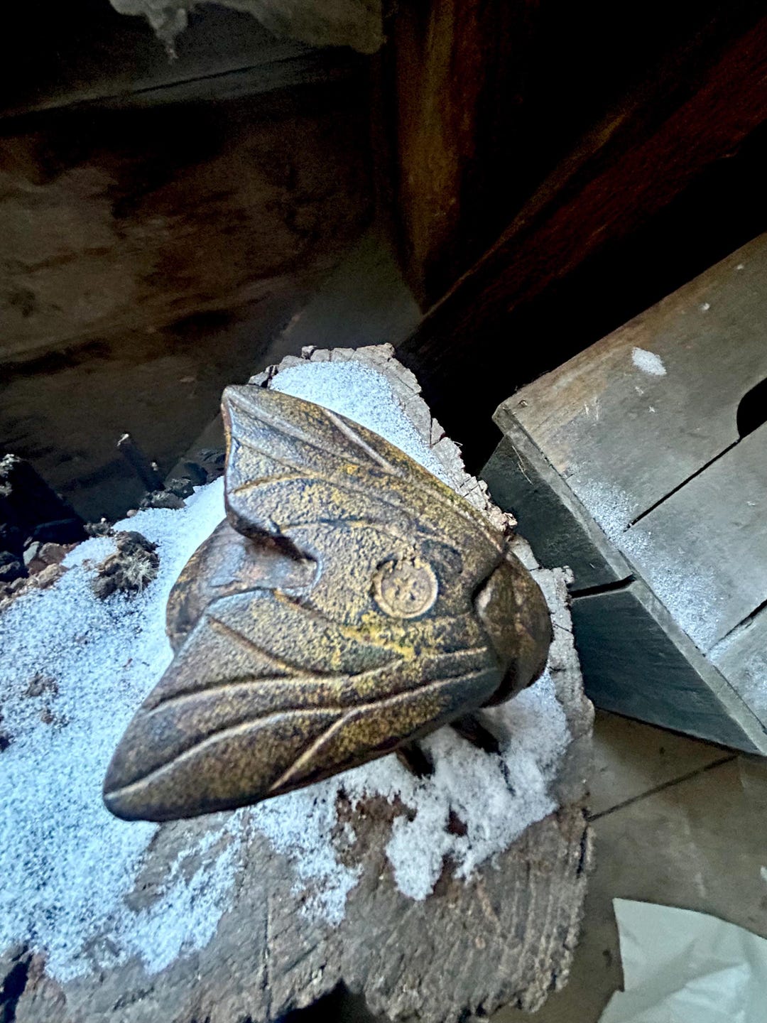 Cast Iron Insect Figurine Fly Shelf Decor Green Blue 6 Legs Wings - Etsy