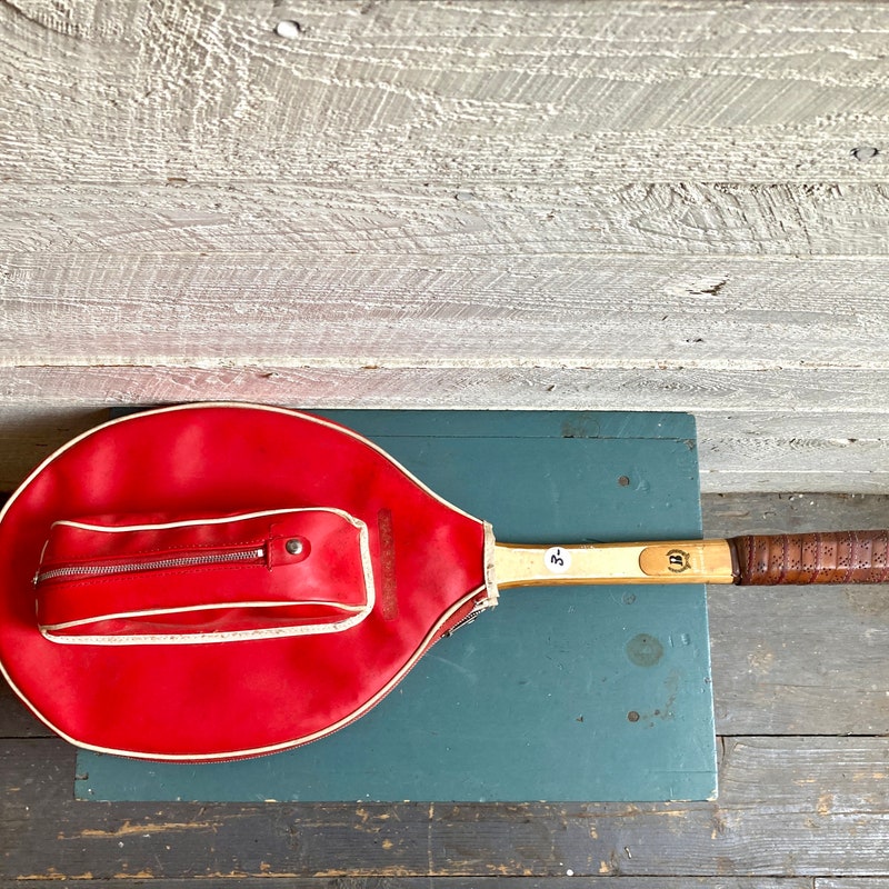 Wooden Tennis Racket - Etsy