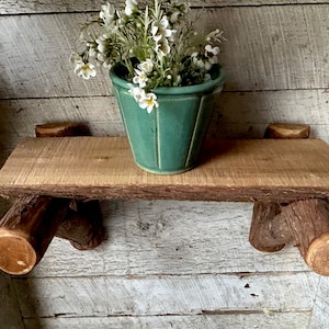 Log Shelves - Etsy