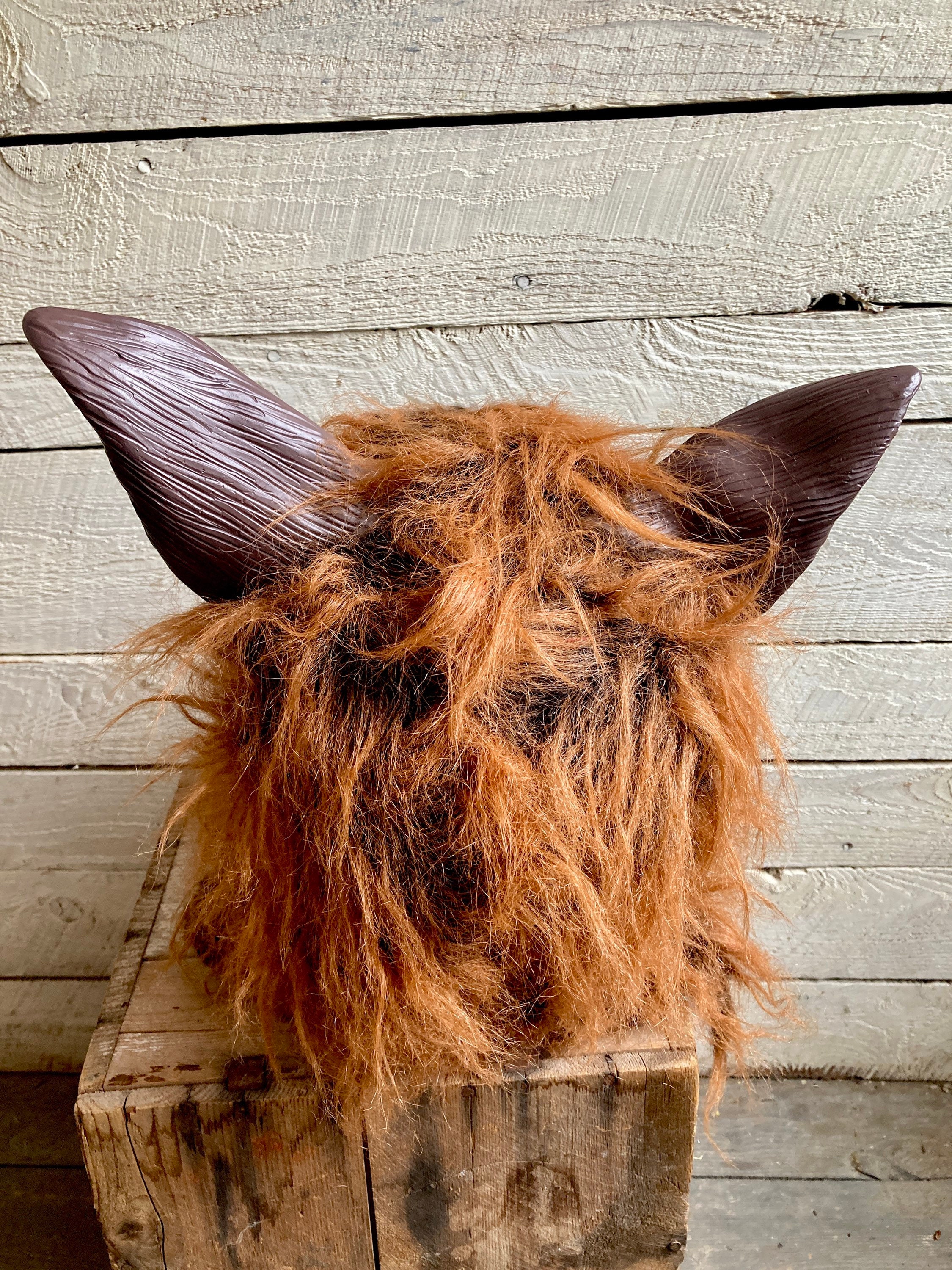 Halloween Mask Scary Wolf Mask Creepy Wrinkled Face Big Teeth | Etsy