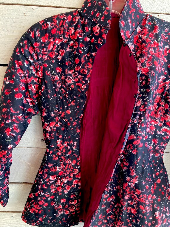 Silk Chinese jacket silk lining extra small knot butt… - Gem