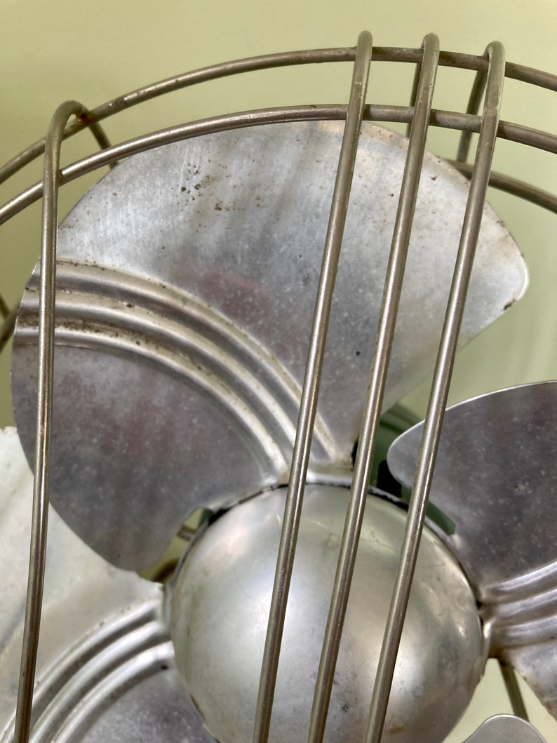 40s 50s Vintage Dominion Green for Display Only Table Fan | Etsy