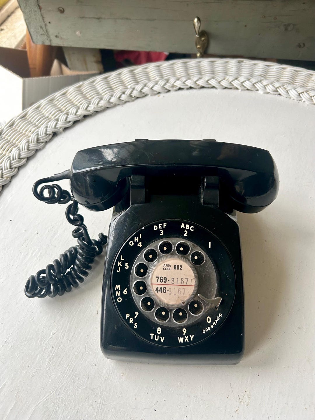 Display Black Dial Telephone 60s Rotary Phone Western Electric Bell ...