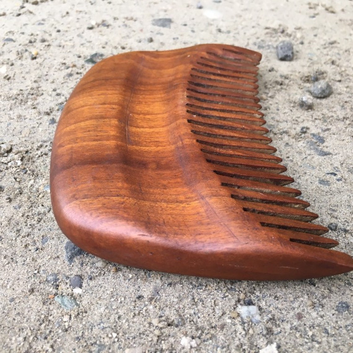 Vintage Wood Comb handmade large comb wooden comb | Etsy