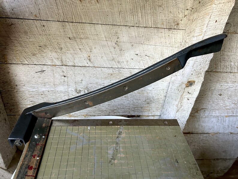 Monarch Industrial Guillotine Paper Cutter, 13" Paper Cutter / Trimmer ...