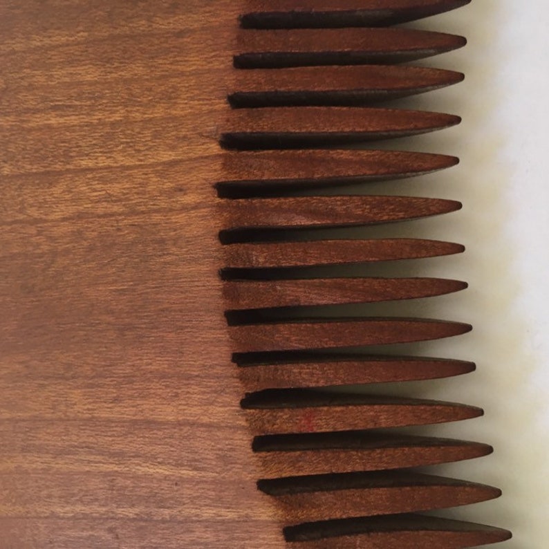 Vintage Wood Comb - Handmade - Large Comb Wooden Comb - Etsy