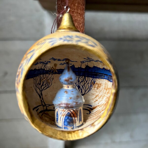 Paper Mache Church - Etsy