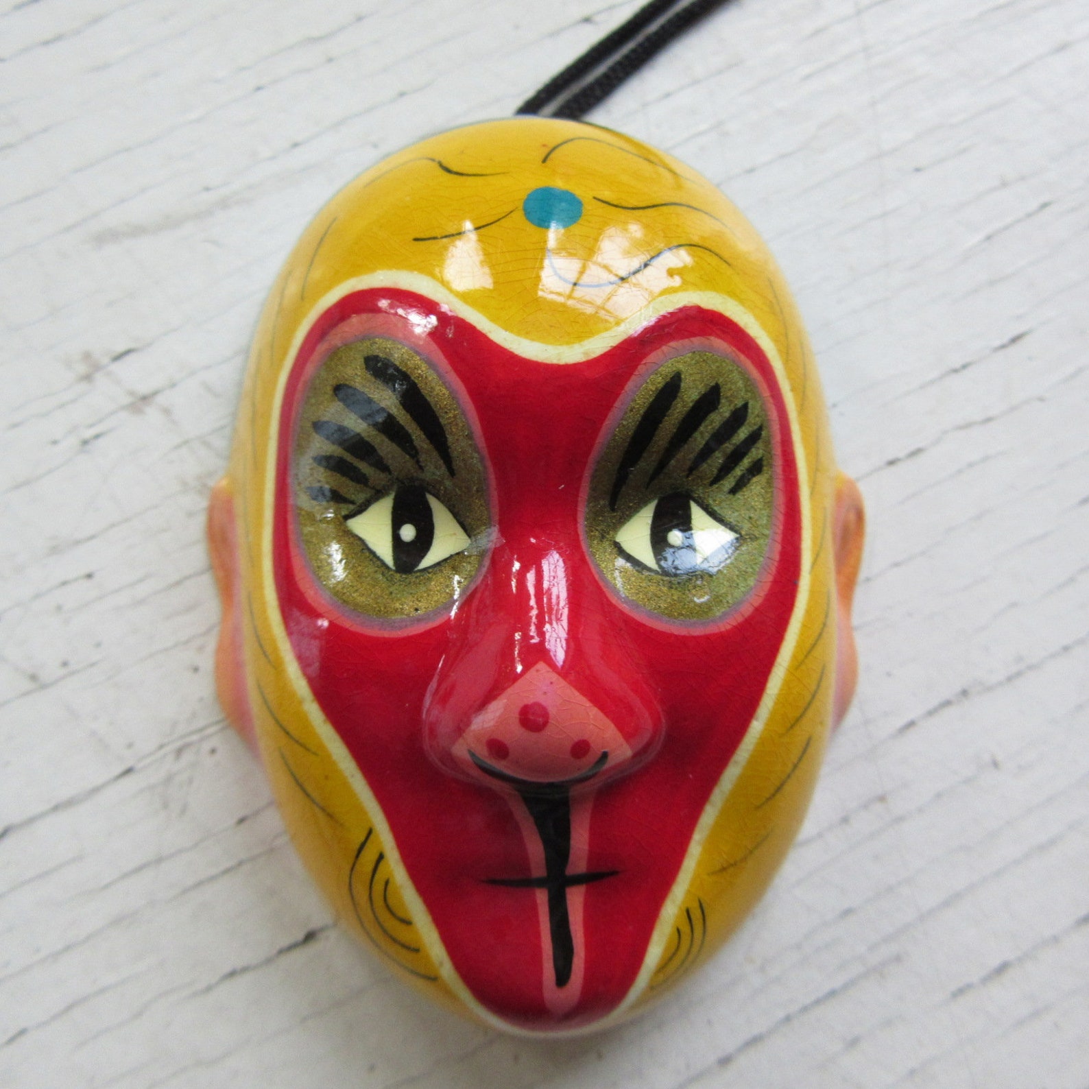 Chinese Mask Chinese Face Painting Art Sun Wu Kong | Etsy