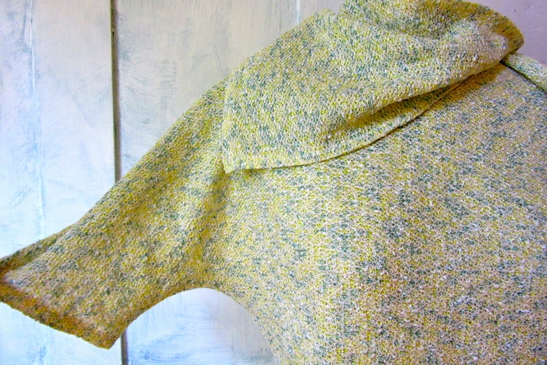 60s Knit Top and Skirt Gored Panel Skirt Short Sleeves - Etsy