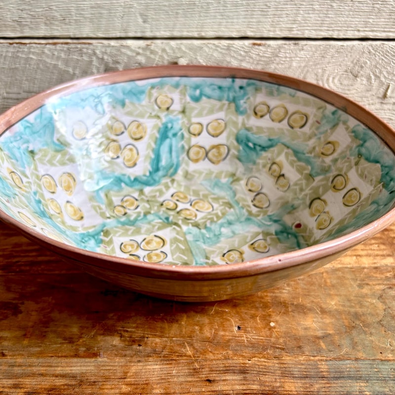 Pottery Fruit Bowl - Etsy