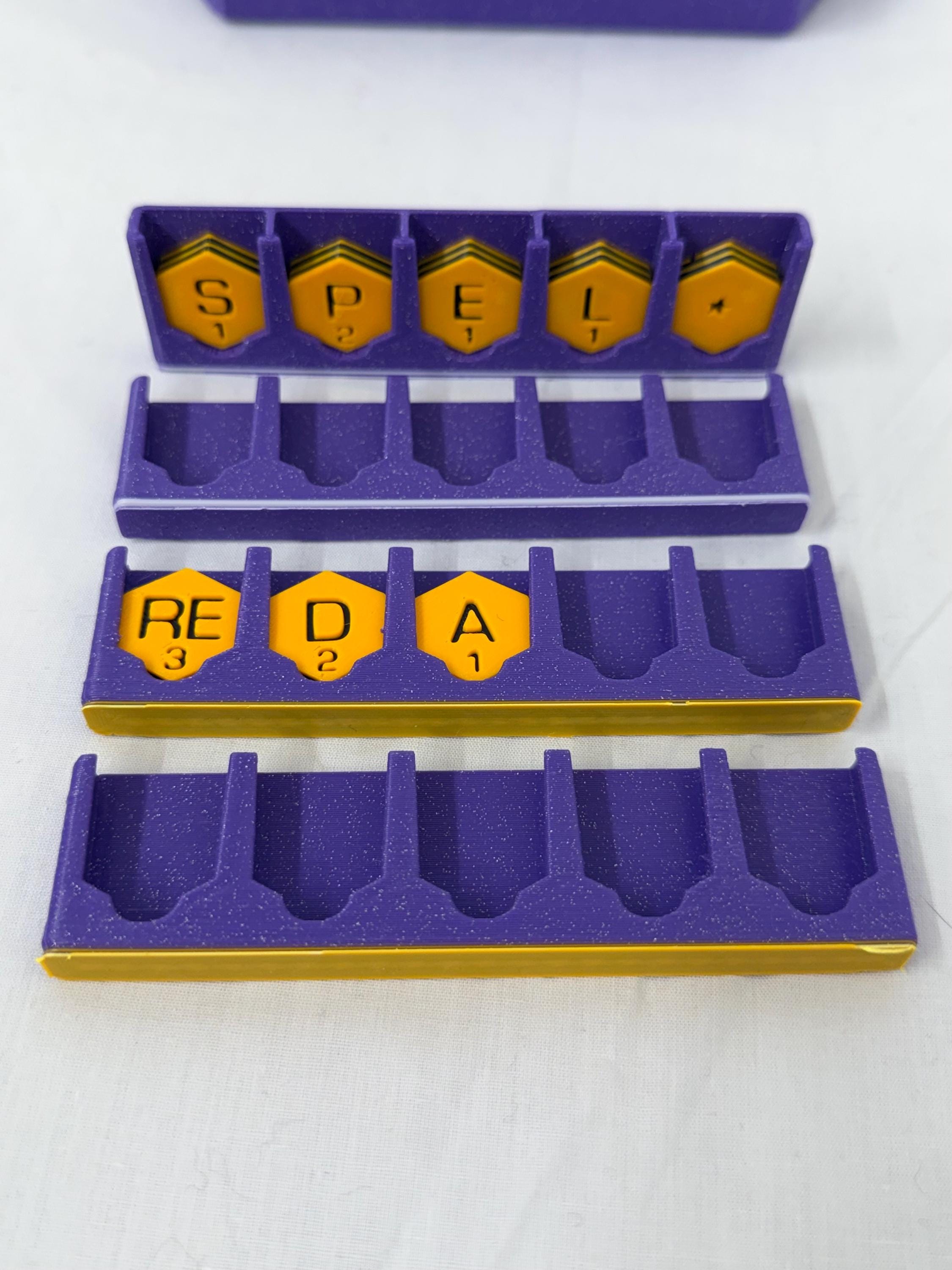 Spelling Bee - A 3d Printed Word Game - Etsy