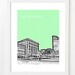 Springfield Ohio Skyline Poster Springfield Art Print | Etsy
