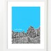 Leiden Poster Netherlands Leiden City Skyline Art Print - Etsy