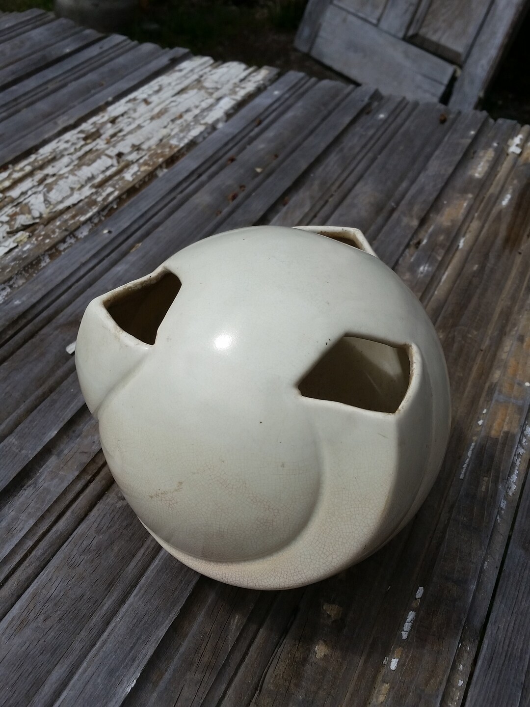Rum Rill Ball Frog Pottery Vase Planter MCM Retro - Etsy