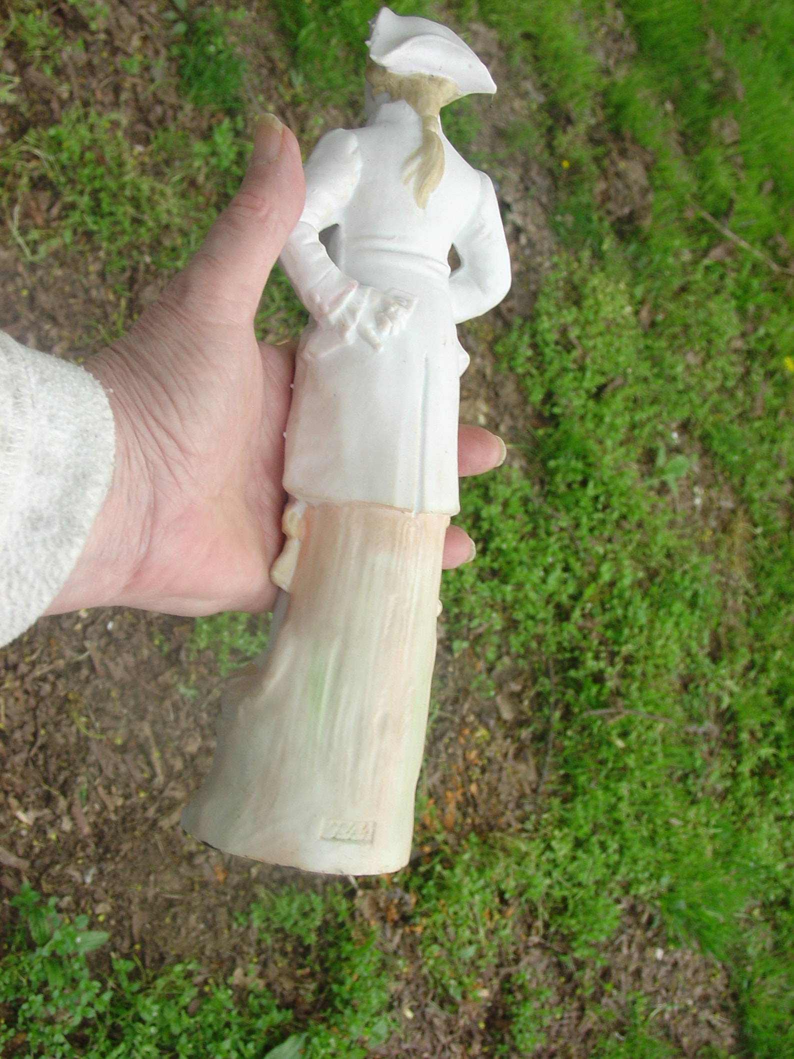 Vintage Bisque Statues in 18th Century Dress - Etsy