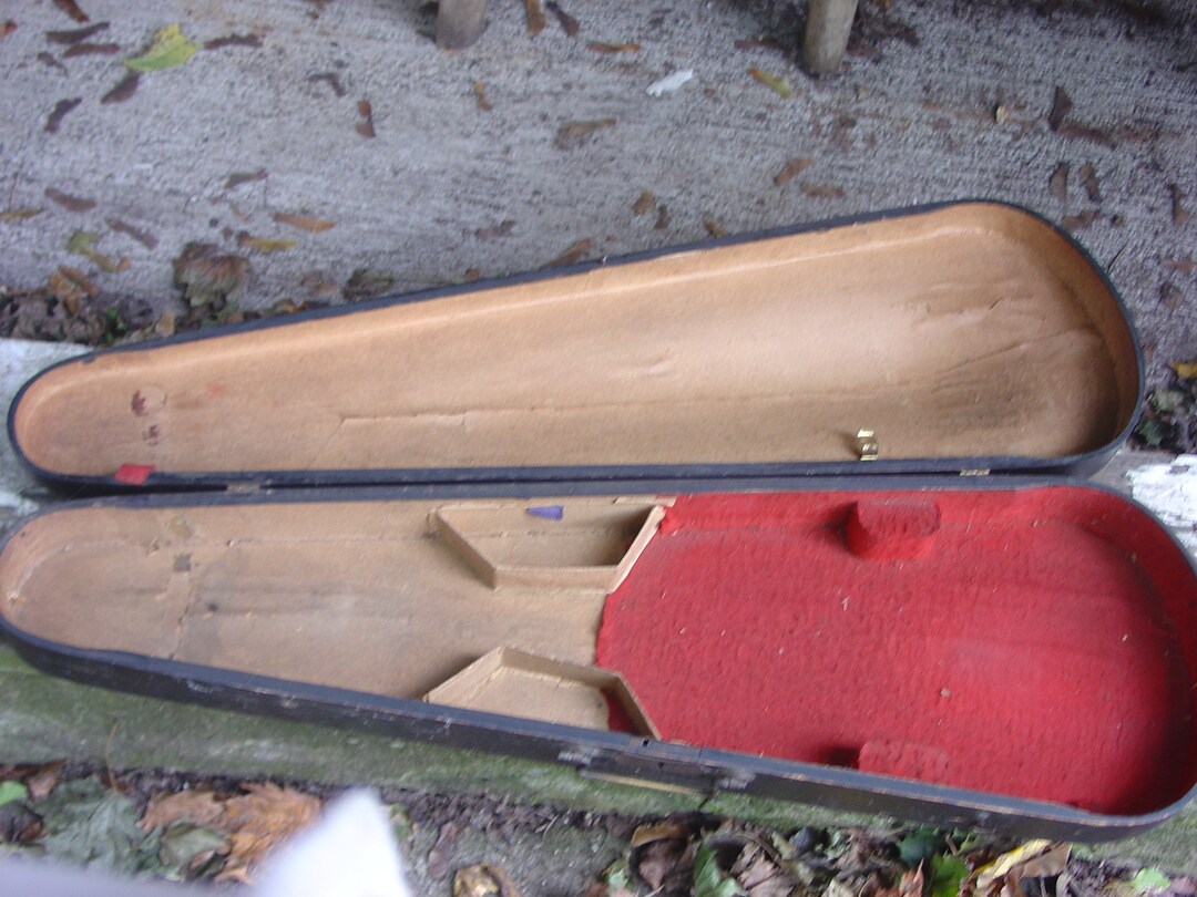 G & B Coffin Violin Case ANTIQUE - Etsy