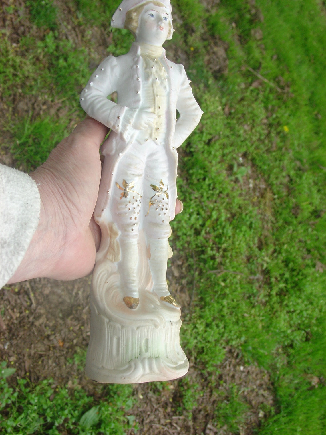 Vintage Bisque Statues in 18th Century Dress - Etsy