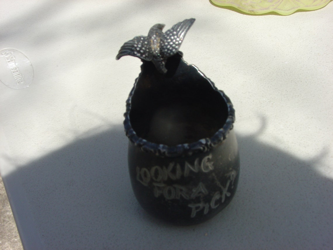 Eagle Toothpick Holder TAKE YOUR PICK Homan Silverplate C 1900 - Etsy
