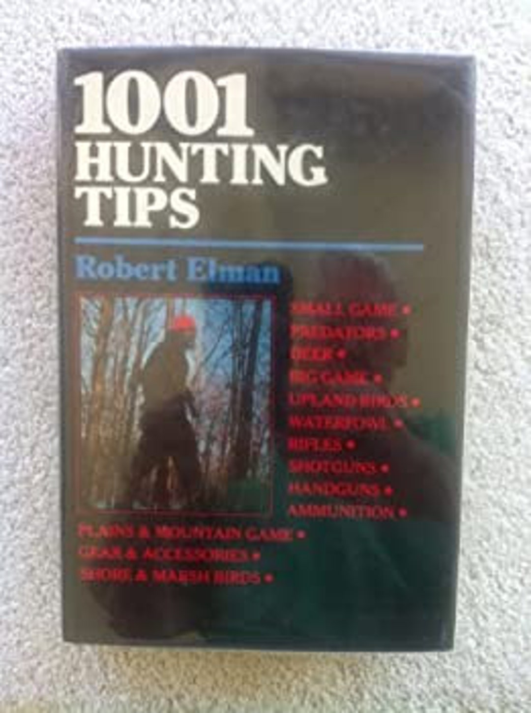 1001 Hunting Tips HC by Robert Elman New Old Stock - Etsy