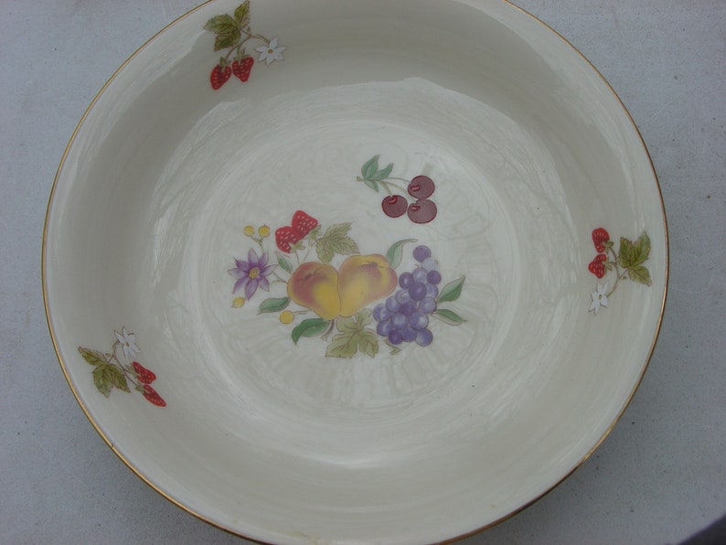 Lenox China Special Fruit and Flowers Summer Harvest Soup Bowl - Etsy