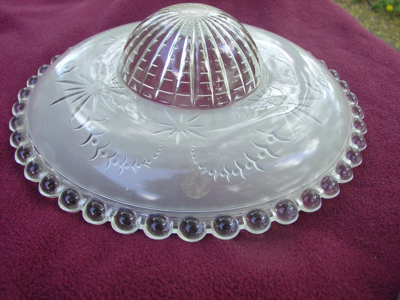 Dome Moon Stars Satin Glass Ceiling Light Fixture Pendant - Etsy