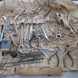 Antique Doctor's Tools Surgical and Other Optomology? - Etsy