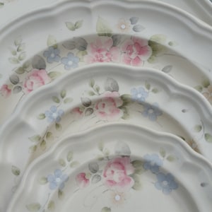 Pfaltzgraff TEA Rose Pattern Dinnerware Platters Plates Bowls Salt N ...