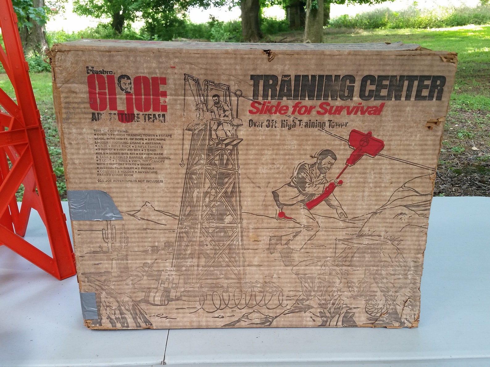 GI Joe Training Center Slide for Survival AT Playset by Hasbro 1973 - Etsy