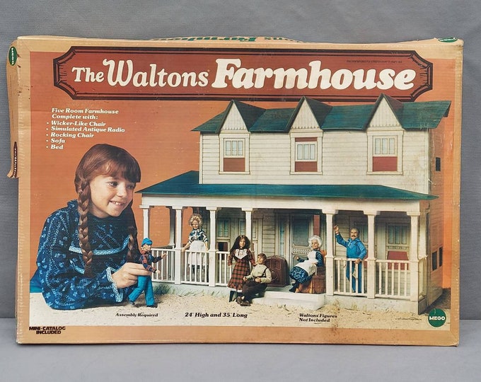 The Waltons Farmhouse Dollhouse Action Figure Playset by Mego 1975 - Etsy